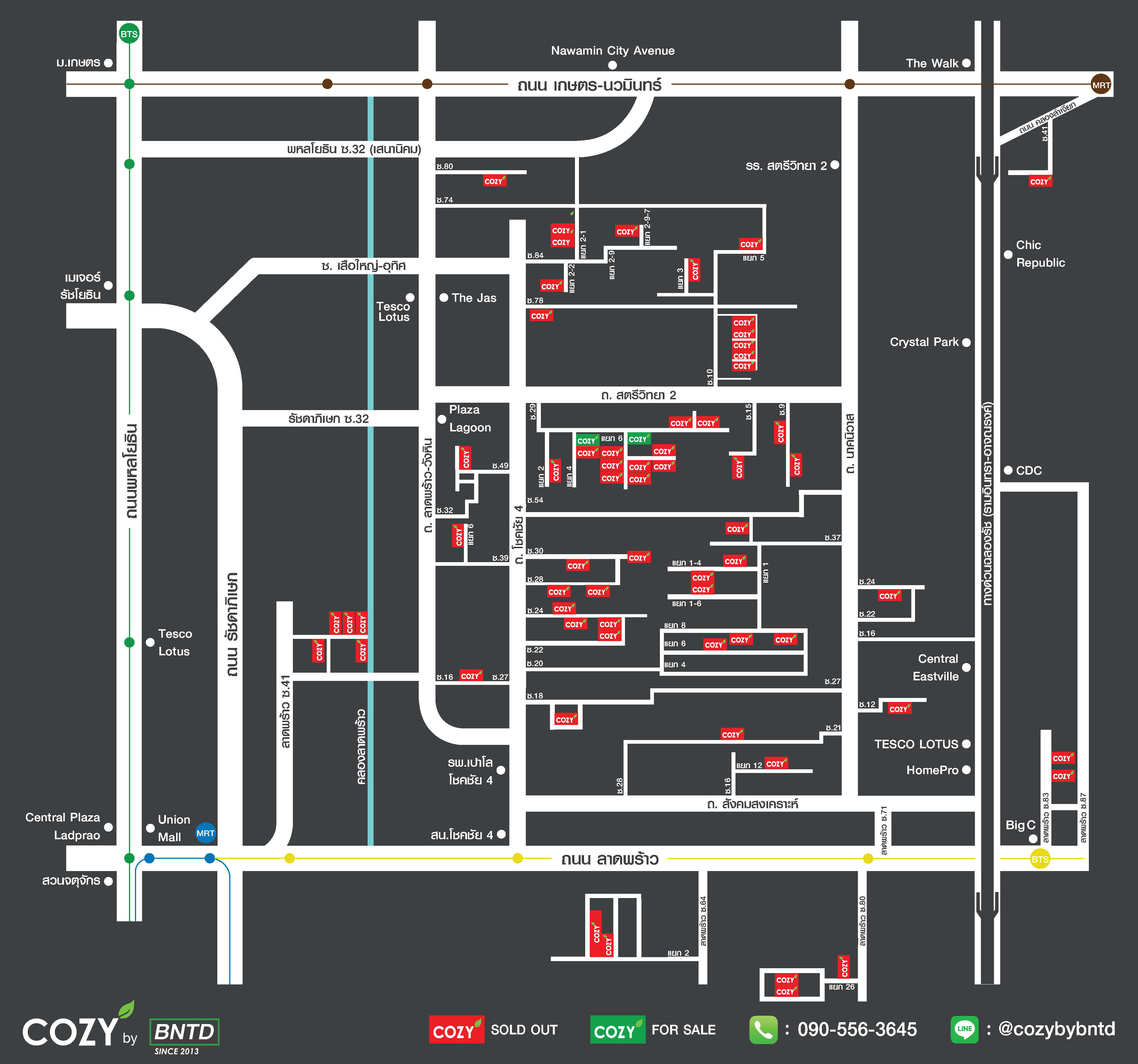 MAP | COZY by BNTD